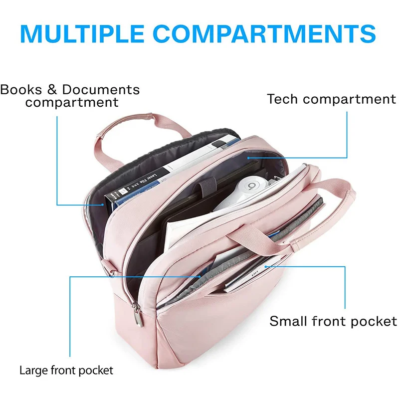 Computer tote bag laptop shoulder bag shockproof custom gift bag - ETOON