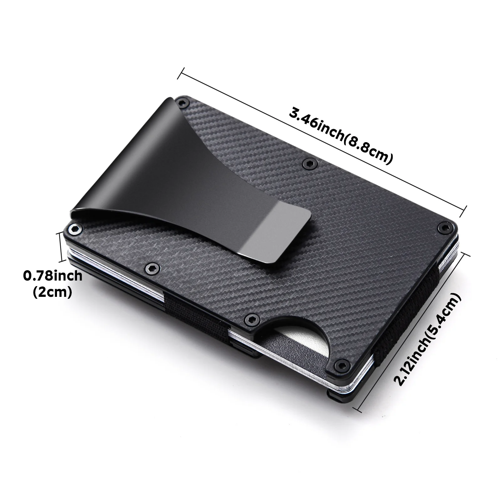 Anti-theft swipe Card Case Magnetic Custom Logo Wallet Gift - ETOON