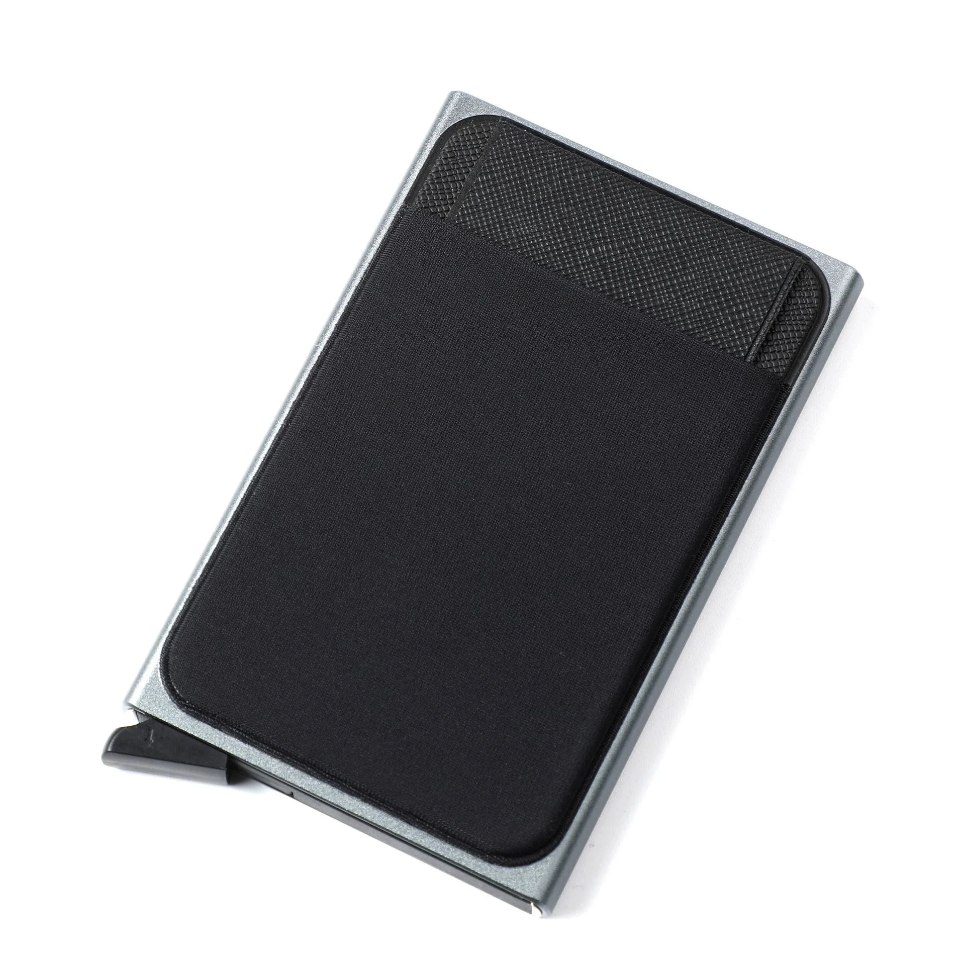 Aluminum Slim Wallet Metal Pop Up RFID Blocking Card Holder - ETOON