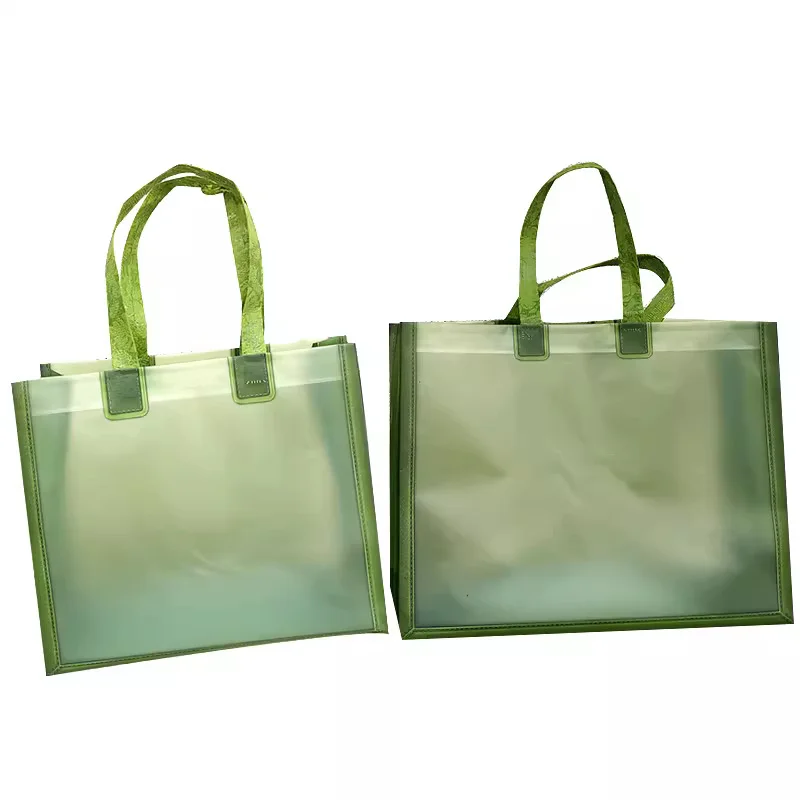 Colorful PVC Tote Bag with Transparent Design for Gift Wrapping - ETOON